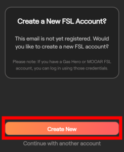 FSL IDの登録方法 | へいほろりん